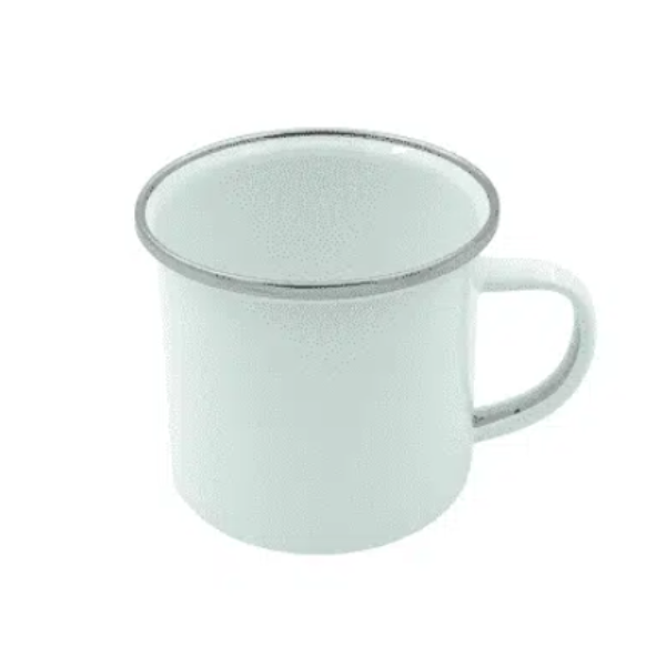 Enamel Metal Mug – Raziel Designs