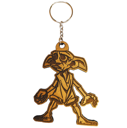 Harry Potter Dobby Themed Keyring – Raziel Designs
