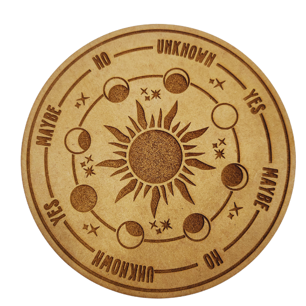 Moon Phase Pendulum Board – Raziel Designs