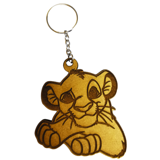 Simba Themed Keyring – Raziel Designs