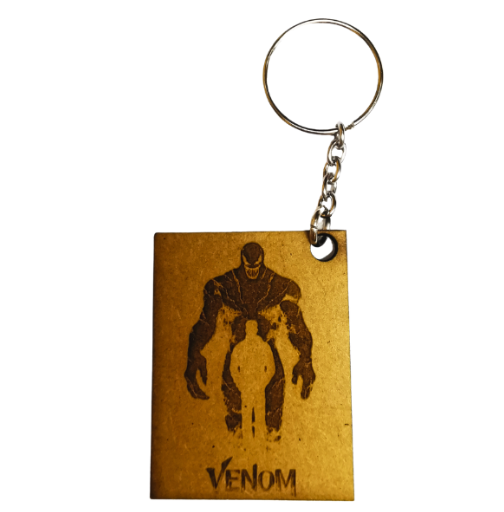 Venom Marvel Themed Keyring – Raziel Designs