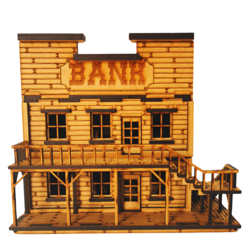 Wild West Bank DIY Build It Yourself Kit – Raziel Designs