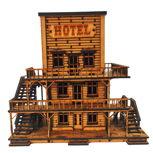 Wild West Hotel DIY Build It Yourself Kit – Raziel Designs